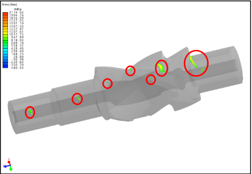 Figure-2. Crack defect in casting